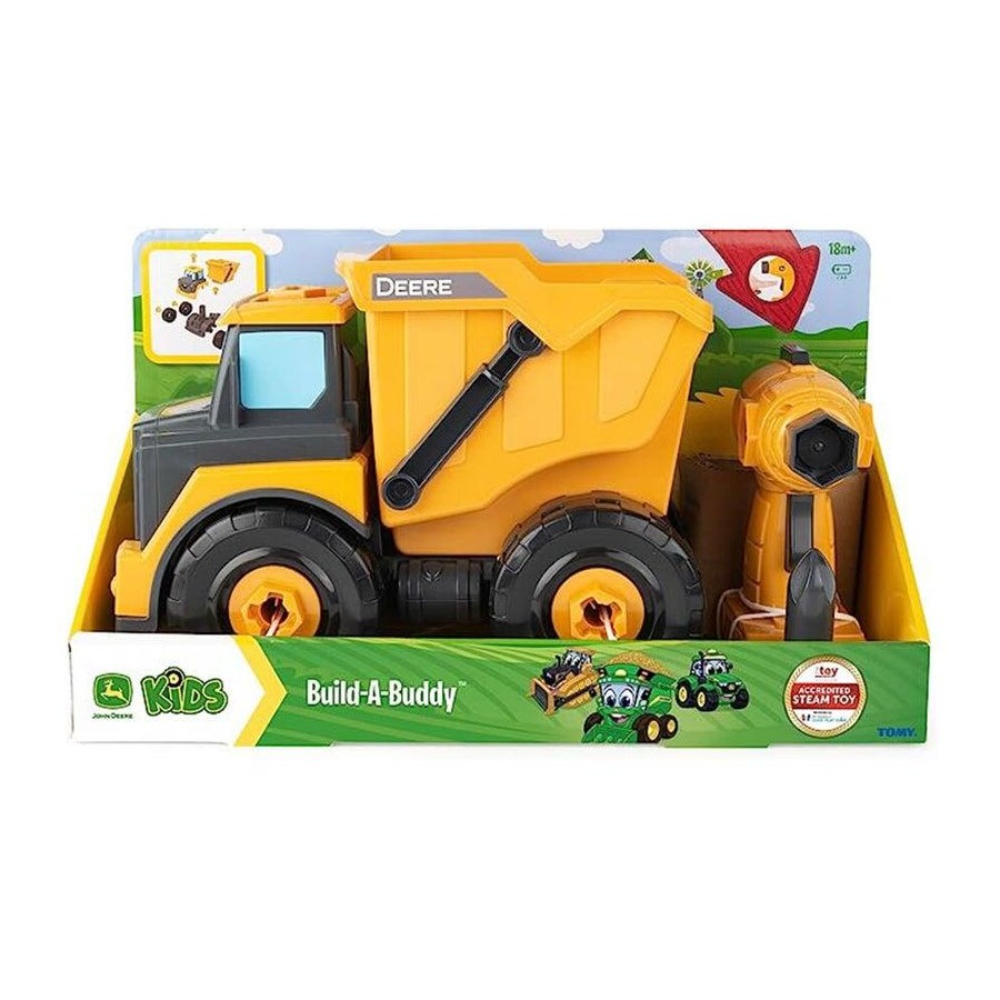 John Deere Build -A-Buddy Dump Truck Yellow – Little Palm Prints