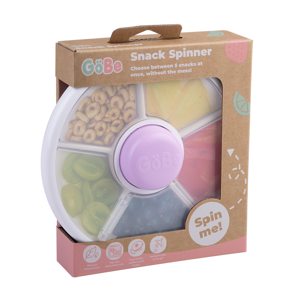 GoBe Original Snack Spinner – Little Palm Prints